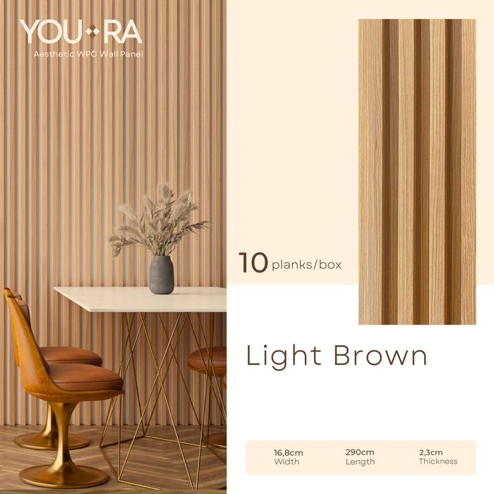Jual Wall panel Youra WA series - Wpc dinding Youra garis 4 - Wall ...