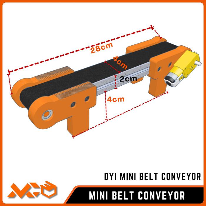 Promo Mini Conveyor DIY Mini Belt Conveyor Micro Conveyor Motor DC ...
