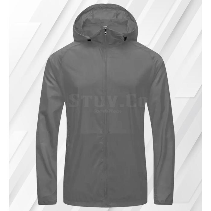 Jual JAKET RUNNING PRIA WANITA BAHAN PARASUT JAKET HOODIE OLAHRAGA ...