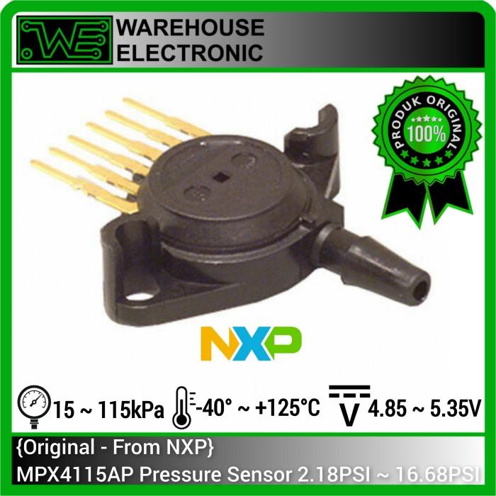 Jual MPX4115AP Pressure Sensor - ORIGINAL NXP Sensor Tekanan mpx 4115 ...