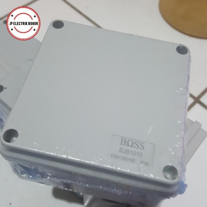 Jual Boss Duradus Junction Box Ukuran 100x100x50mm IP56 Boss BJB1010 ...