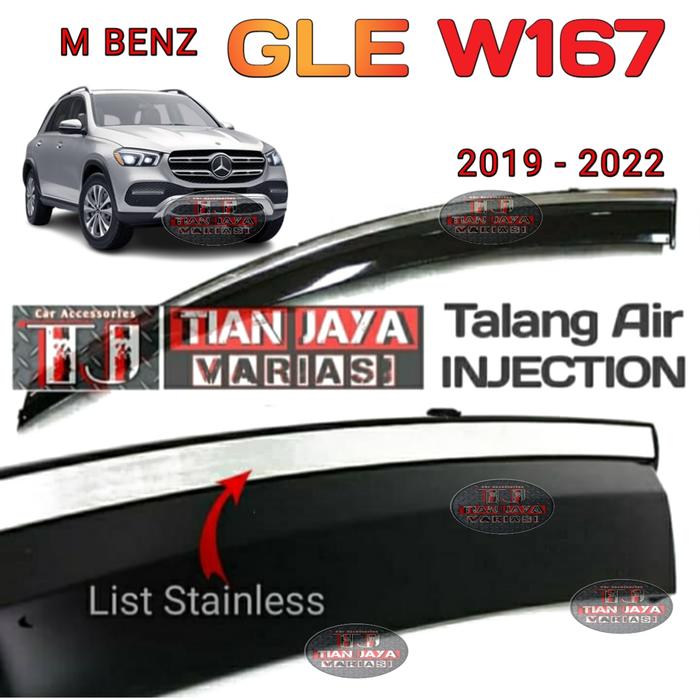 Jual Talang Air Mobil Mercy Mercedes Benz GLE W167 2019 2020 2021 2022 ...