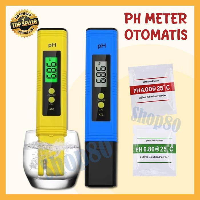 Jual PH Meter Ph Digital Tester Auto Calibartion Pengukur Keasaman Air ...