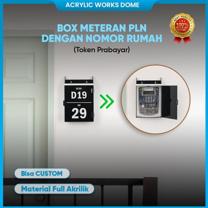 Jual Box Meteran Listrik KM-01 Akrilik Dengan Nomor Rumah - Kab. Bantul ...