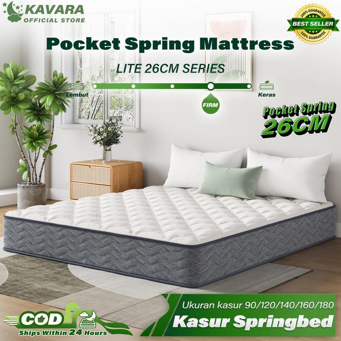 Jual Kasur Springbed Super Bonnet Spring 26CM Latex Alami Busa High ...