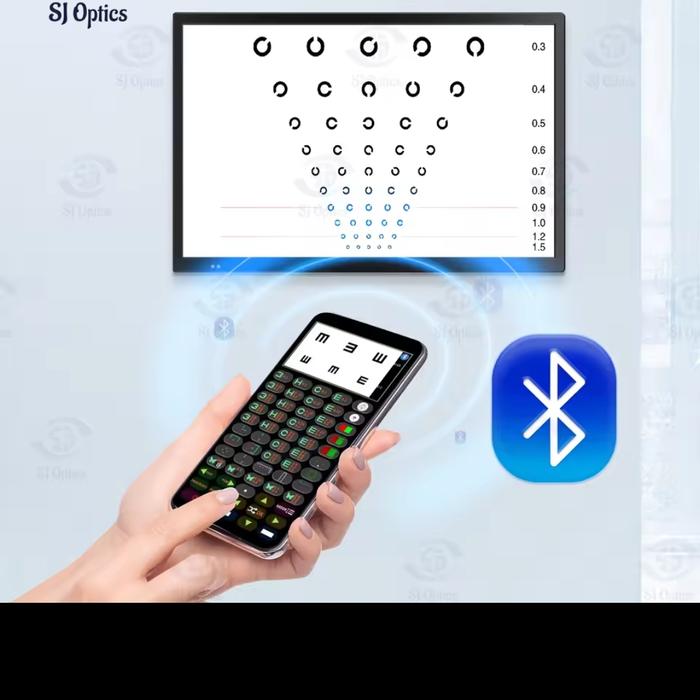 Jual LCD snellen chart | LED vision chart| Layar visus mata|bisa set 1 ...