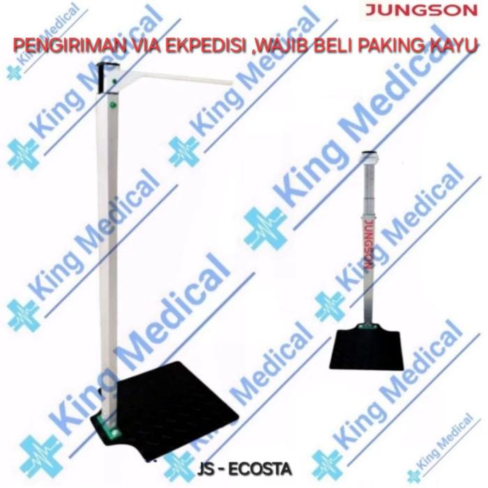 Jual Stadiometer Alat Ukur Tinggi Dewasa JUNGSON ECOSTA - UNIT SAJA ...