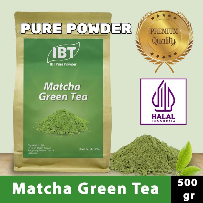 Jual Pure Matcha Green Tea Powder. essence murni bubuk impor kualitas ...