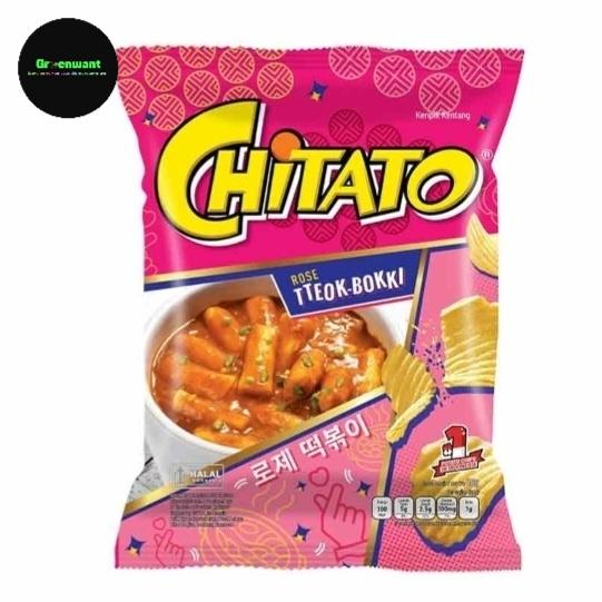 Jual Chitato Snack Potato Chips Rose Tteokbokki 68 gram - Kota Malang ...