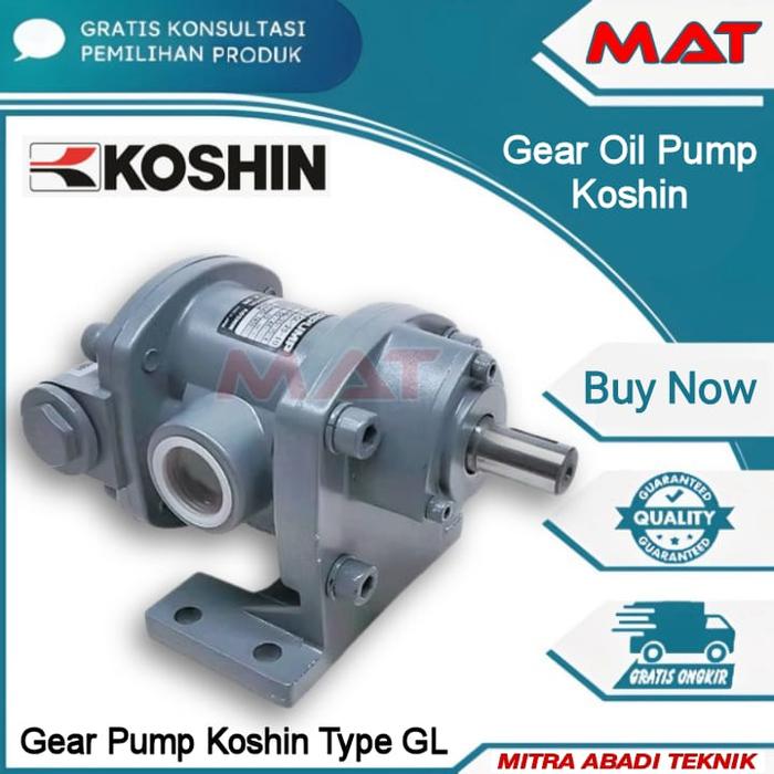 Jual GEAR PUMP KOSHIN GL32_10 ORIGINAL JEPANG - Jakarta Barat - MITRA ABADI TEKNIK MAT | Tokopedia