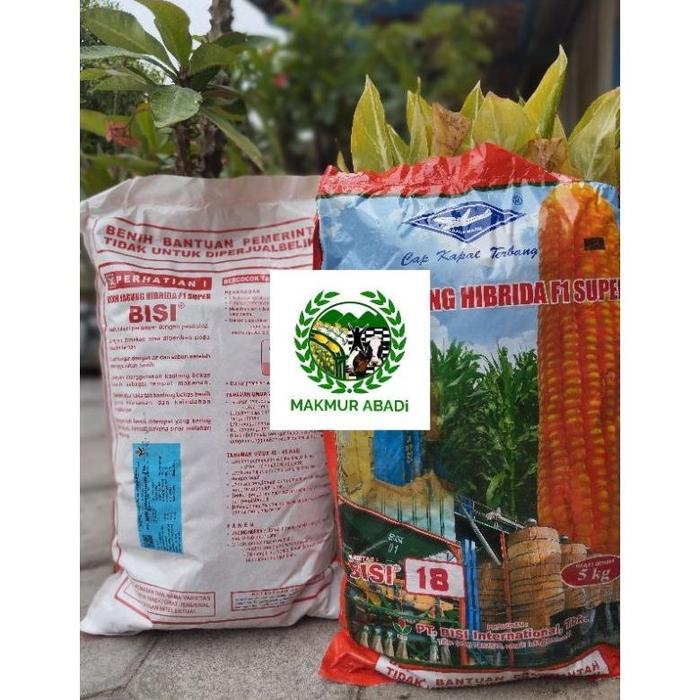 Jual benih jagung hibrida bisi 18 kemasan 5 kg - BISI 18 - Jakarta ...