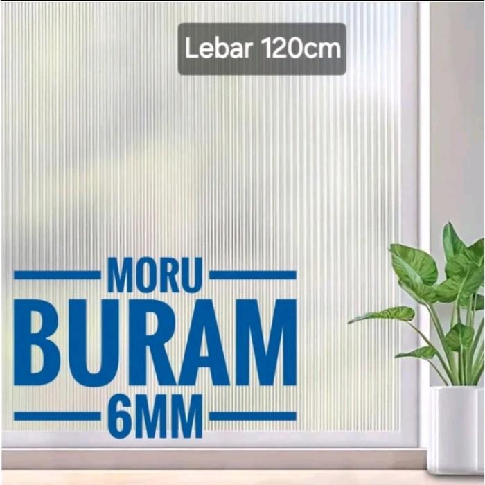 Jual Decorative Film - Premium Fluted Sticker Kaca Motif Moru - Moru ...