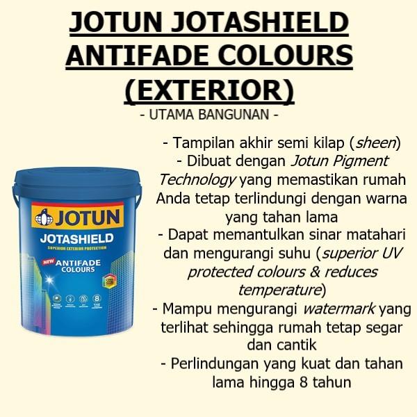 Jual CAT TEMBOK EKSTERIOR JOTUN TOUGH SHIELD/ULTRA/EXTREME-TEA FLOWER/210 - Infinity - Kota ...