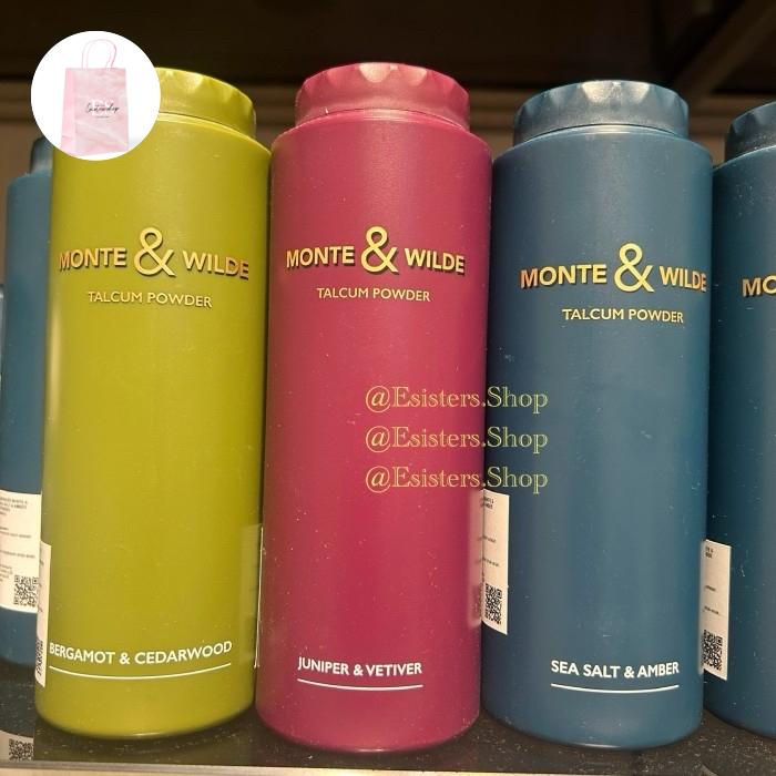 Jual MONTE & WILDE TALCUM POWDER MARKS AND SPENCER M&S 150g - Jakarta ...
