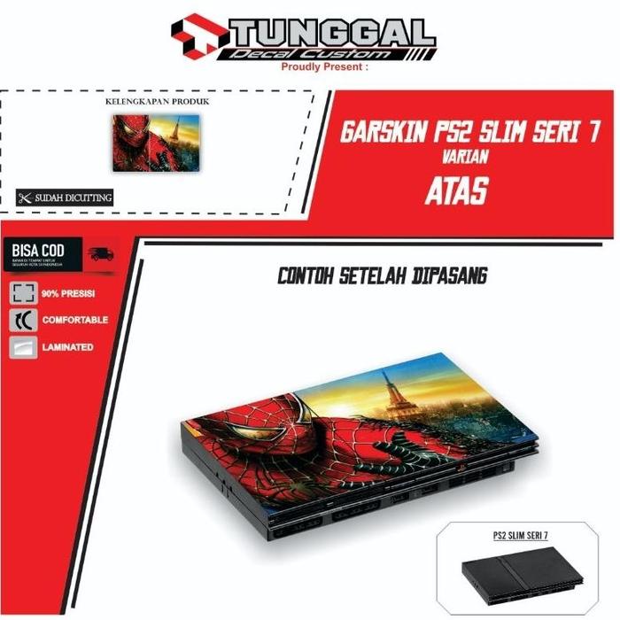 Jual Garskin stiker ps2 slim ps2 fat bisa request desain - SlimAtas ...