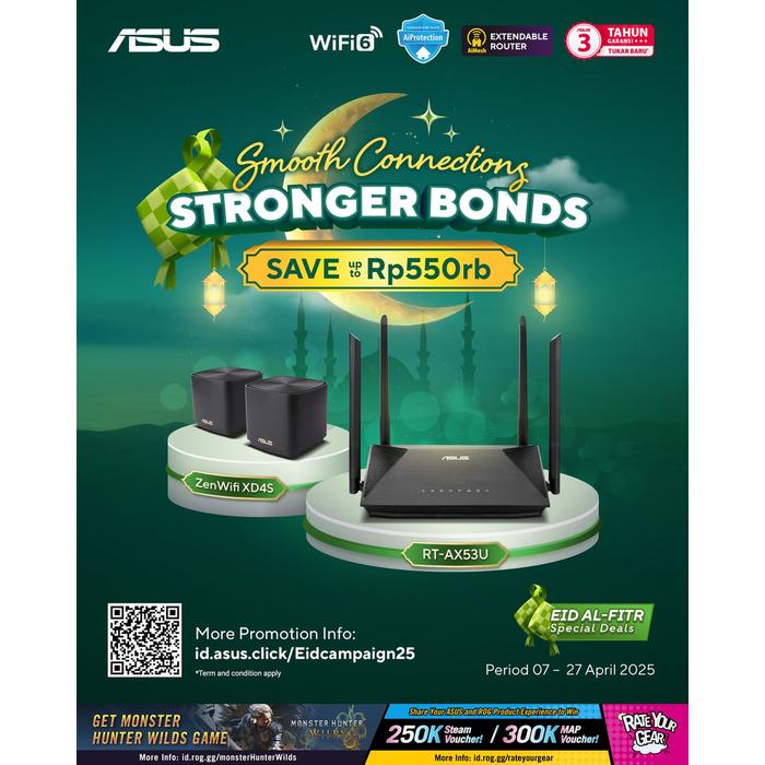 Jual ASUS RT-AX1800HP Router AX1800 Dual Band WiFi 6 (802.11ax ...
