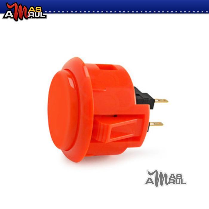 Jual Push Button 30mm Push On Round Tombol Dingdong Arcade Switch 30 mm ...