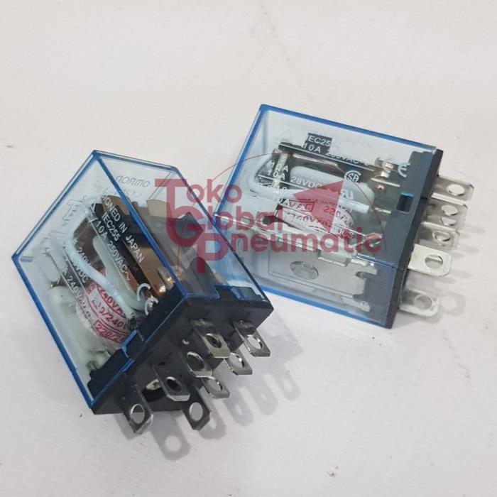 Jual RELAY OMRON LY2N LY2N-J 220V LY 2N 220VAC LY2 LY-2N J 220 VAC LY2NJ AC - 24VDC - Kota ...