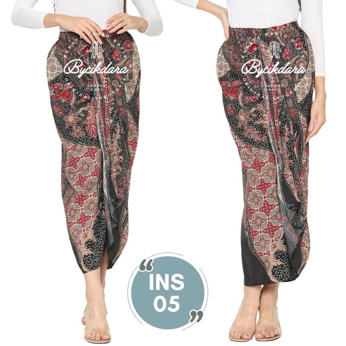 Jual Bawahan Kebaya Rok Lilit Instan Siap Pakai/Rok Wiron Batik/Rok ...