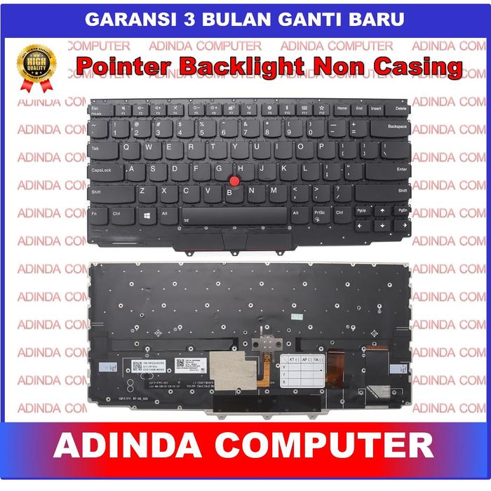 Jual Keyboard Lenovo ThinkPad X1 Yoga Gen 3 Gen3 20jd 20je 20jf 20jg ...