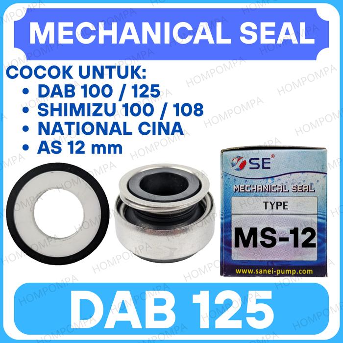 Jual MECHANICAL SEAL DAB DB-125 AKENO SAN-EI DIAN - SIL MEKANIK - Kab. Tangerang - HomPompa ...