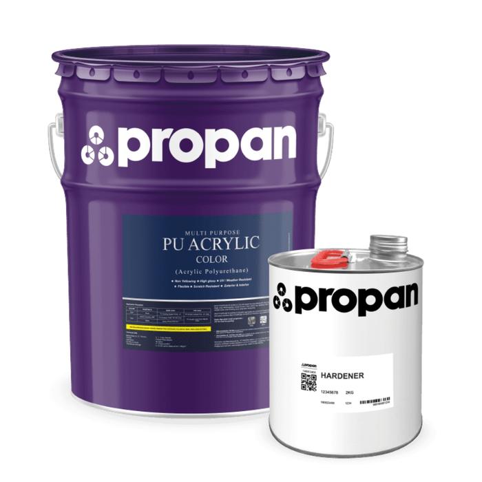 Jual CAT PROPAN MULTIPURPOSE PU ACRYLIC COLOR 25 LITER - WARNA READYMIX ...