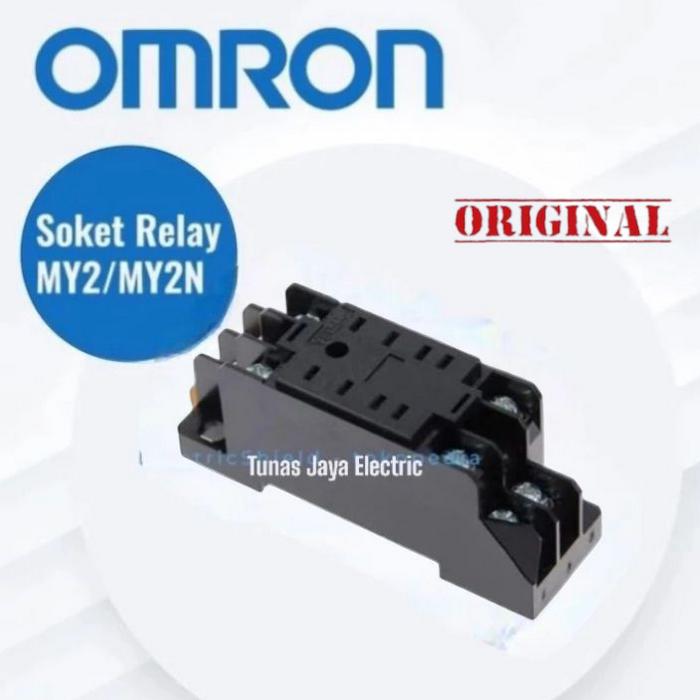 Jual ORIGINAL Socket Relay MY2 / MY2N Kaki 8Pin OMRON - Kota Surabaya ...