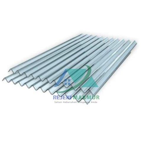 Jual Fiber gelombang + UV pro 1.8 Meter x 80 cm x 0.8 mm warna putih ...
