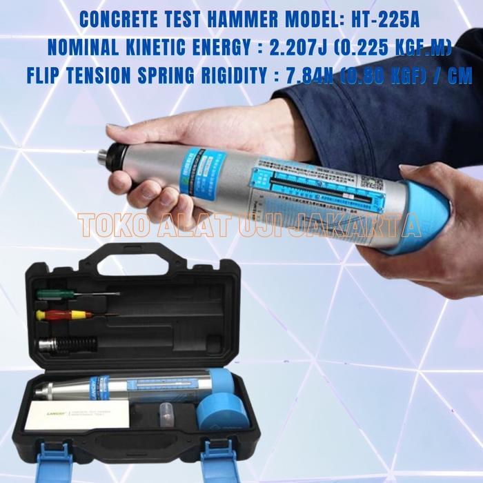 Jual HT-225A Schmidt Hammer: Spesifikasi, Kalibrasi, dan Cara ...