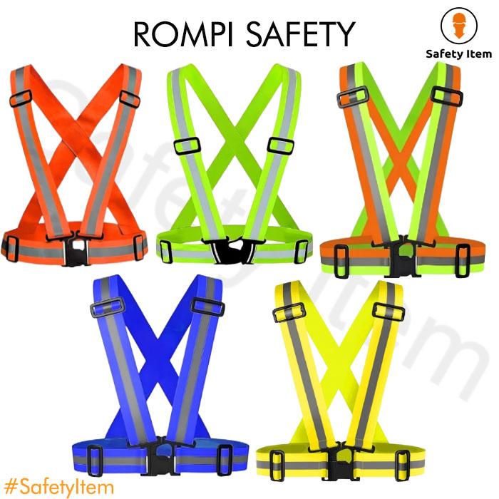 Jual Rompi Safety Elastis / Rompi Safety Karet / Safety Vest - Kuning ...