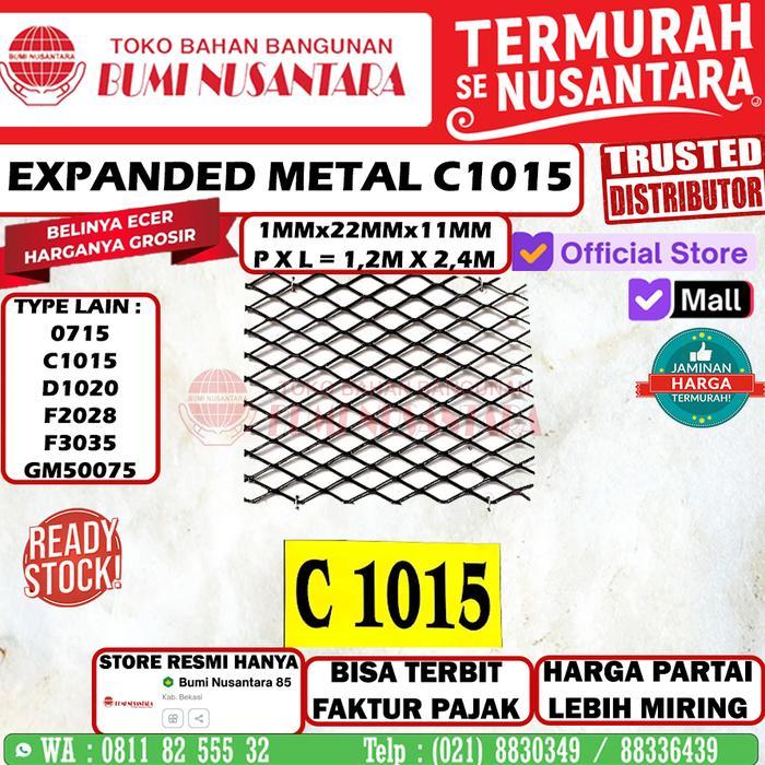 Jual Expanded Metal 0715 Expanda Plat Besi Baja Ekspanded 120X240 Kawat ...