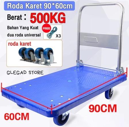 Jual Handtruck Troli Barang Lipat Model Besi 1000 Kg Besi Ringan Lipat ...