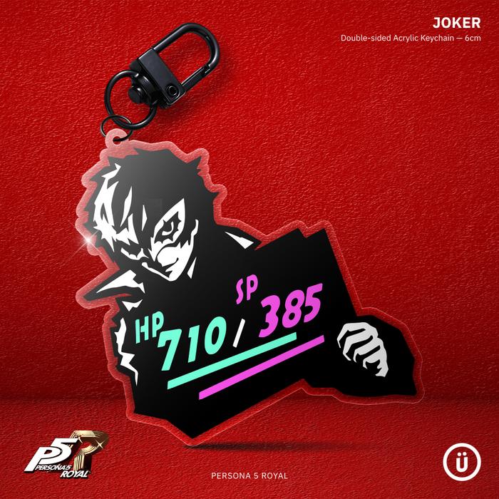 Jual Persona 5 Royal - Battle Art UI Acrylic Keychain (Fanmade) - Joker ...