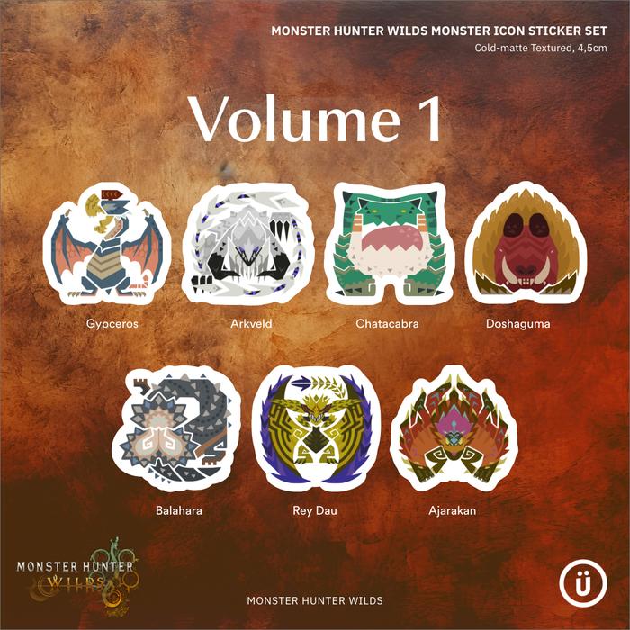Jual Monster Hunter Wilds - Monster Icons Sticker Set (Fanmade) - Vol ...