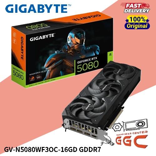 Jual GIGABYTE GeForce RTX 5080 WINDFORCE OC SFF 16GB GDDR7 VGA | GV-N5080WF3OC-16GD - Jakarta ...