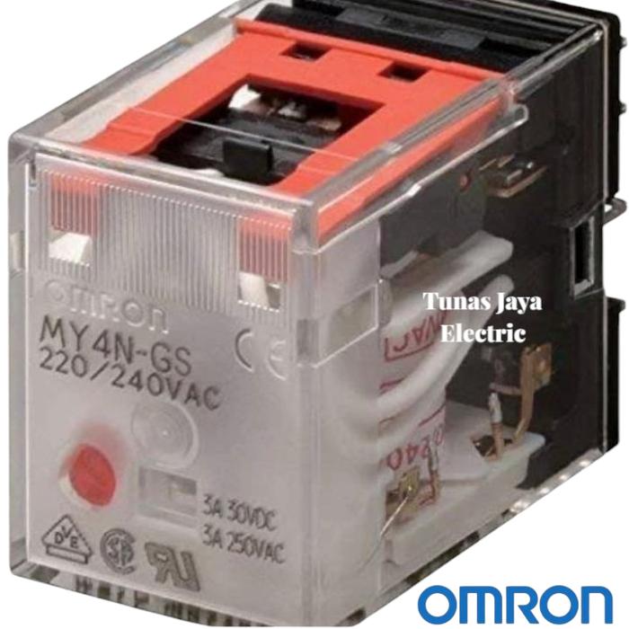 Jual ORIGINAL OMRON Relay MY4N GS 12V / 24V / 110V / 220V - 24VDC - Kota Surabaya - Tunas Jaya ...