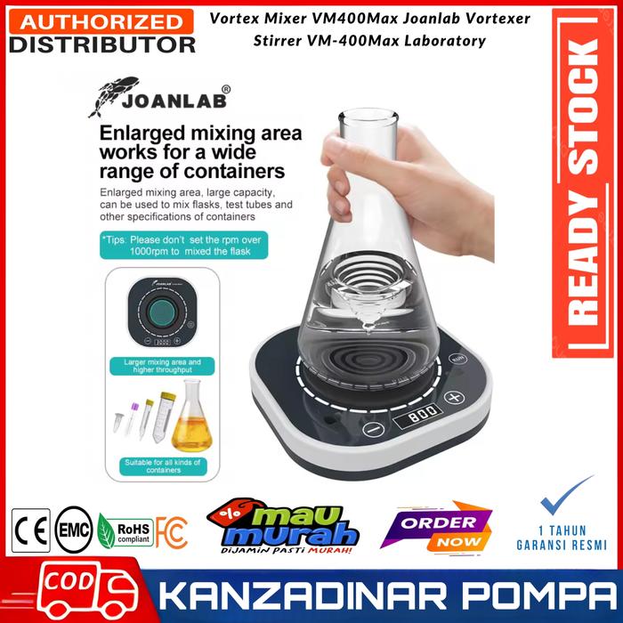 Jual Vortex Mixer VM400Max Joanlab Vortexer Stirrer VM-400Max ...
