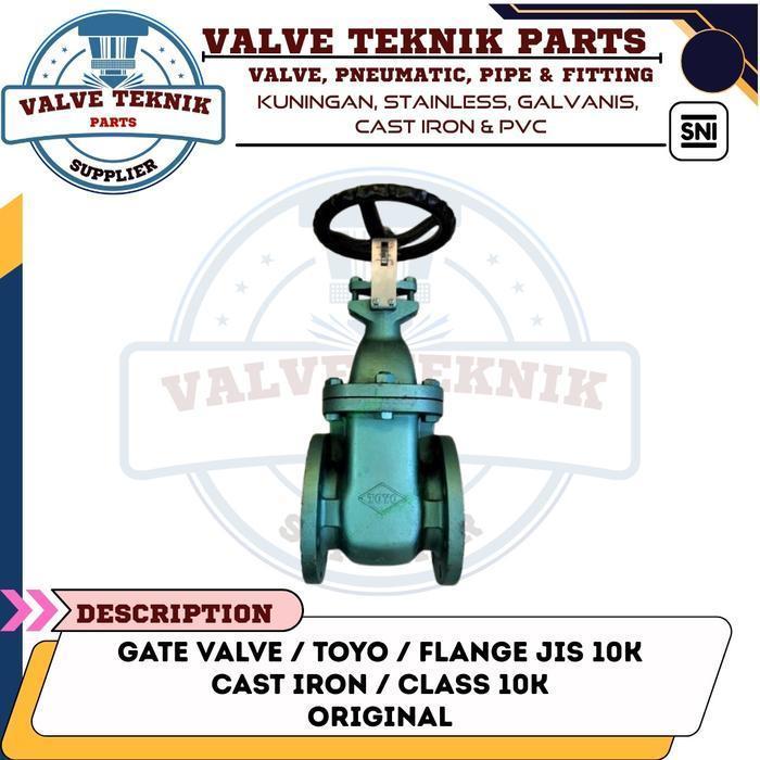 Jual GATE VALVE TOYO 5" inch FLANGE JIS 10K ORIGINAL - Jakarta Barat ...