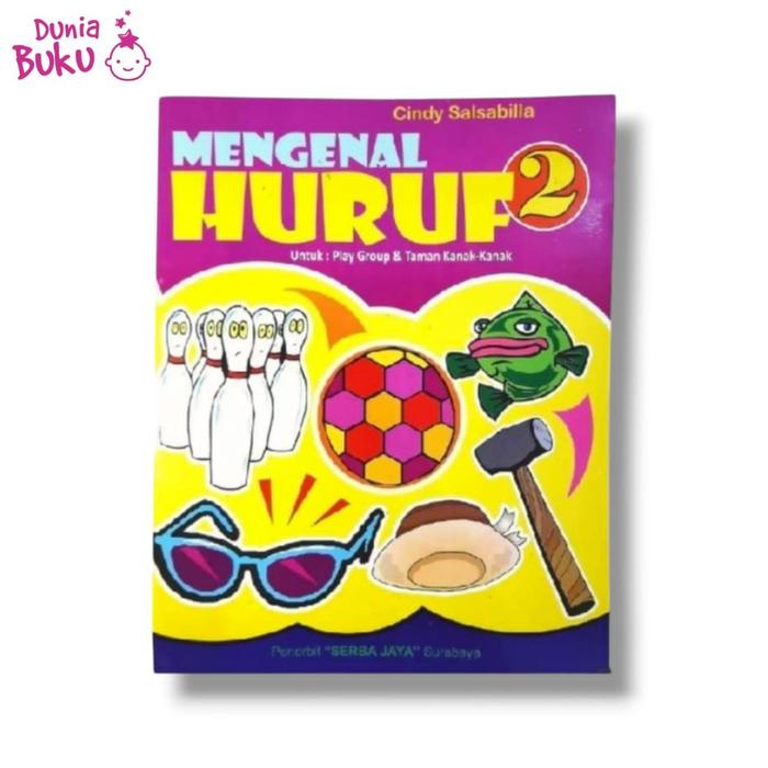 Jual Buku Mengenal Huruf - 1 Set Mengenal Huruf Buku TK Paud - Jilid 2 ...