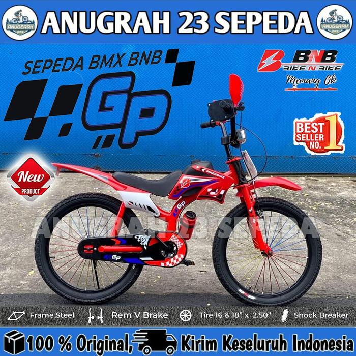 Jual Sepeda Anak Laki BMX BNB TRAIL GP Ukuran 12 16 18 20 Inch Model ...