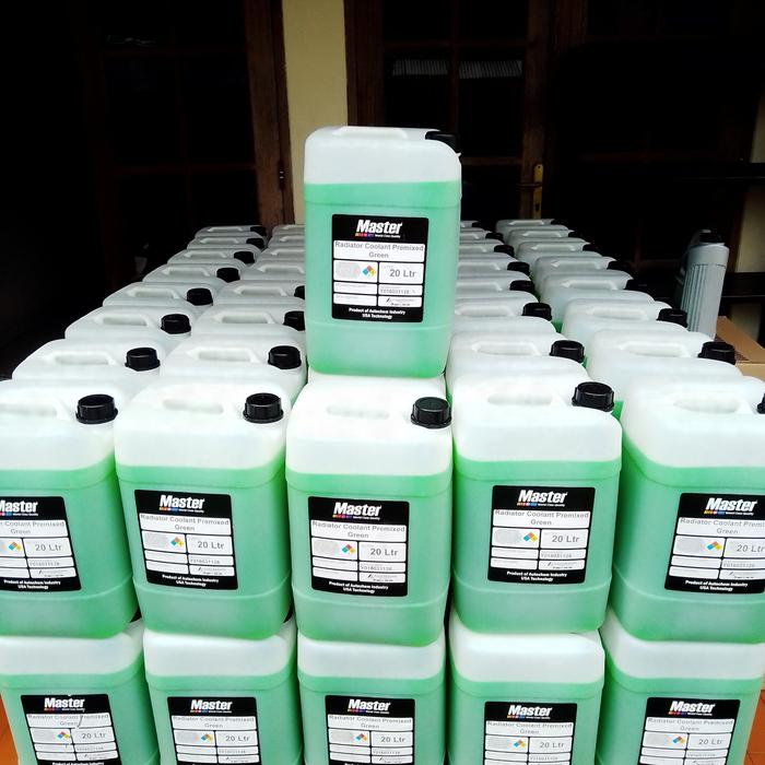 Jual MASTER RADIATOR COOLANT HIJAU AIR RADIATOR GALON 20L ALAT BERAT ...