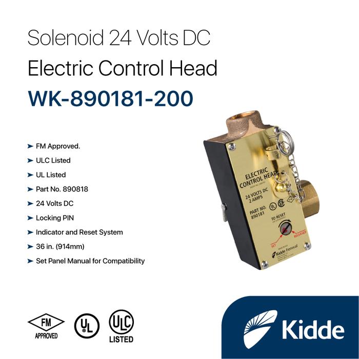 Jual Electric Control Head - Kidde Fenwal - 24 Volts Dc - Jakarta Barat ...