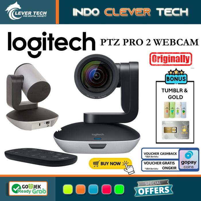 Jual Logitech PTZ Pro 2 Video conferencing Camera - cc2900ep - Jakarta ...