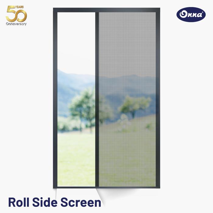 Jual ONNA Roll Side Screen Kasa Nyamuk Lipat Jendela Minimalis Modern ...
