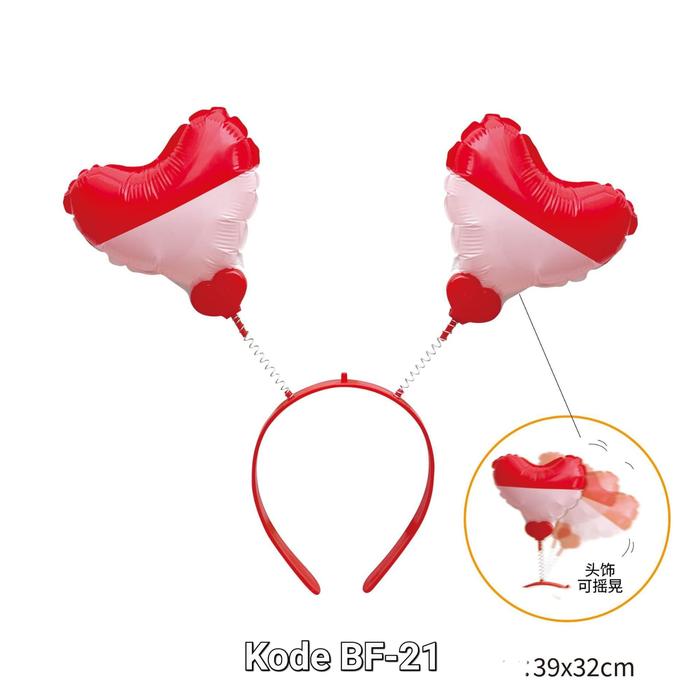 Promo Balon Foil Merah Putih Garuda Indonesia Gelang Tangan Balon Bando ...