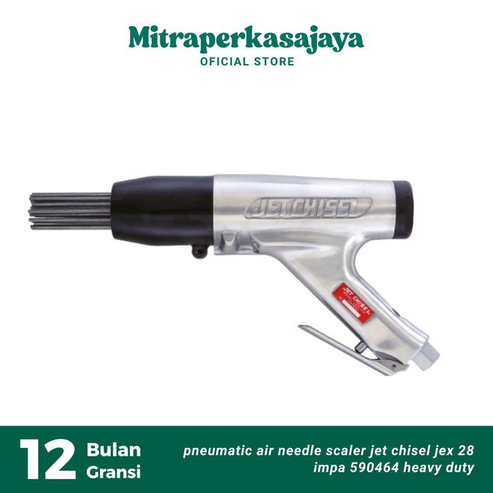 Jual pneumatic air needle scaler jet chisel jex 28 impa 590464 heavy ...