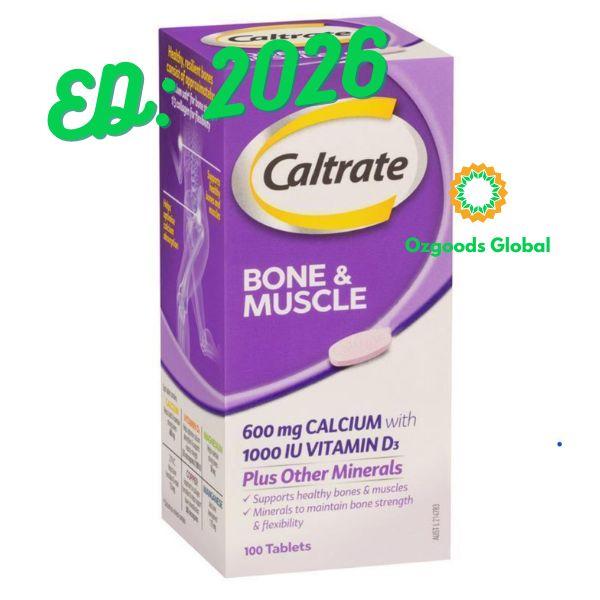 Jual CALTRATE BONE AND & MUSCLE 50+ 50 PLUS ISI 100 TABLET MADE IN Au ...