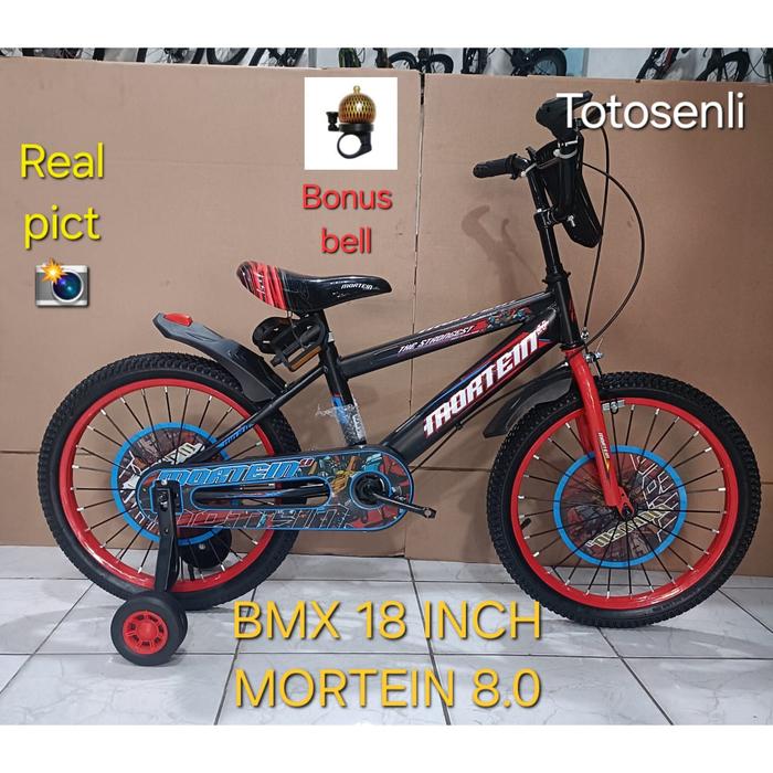Jual SEPEDA LAKI LAKI BMX 18 INCH SEPEDA MORTEIN 8.0 SEPEDA ANAK LAKI ...