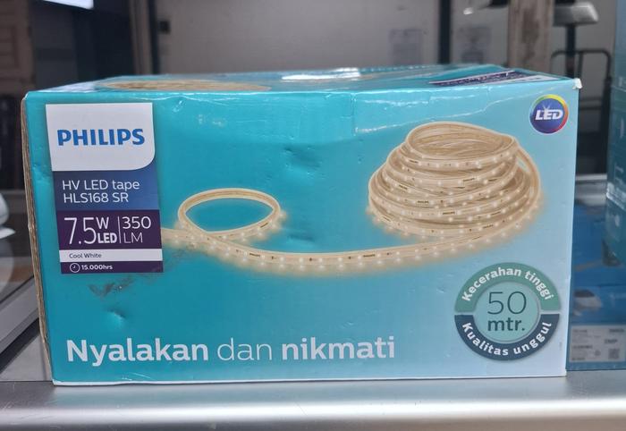 Jual PHILIPS HV LED TAPE HLS168 SR 50M 7.5W - LED STRIP SELANG HLS168 7 ...