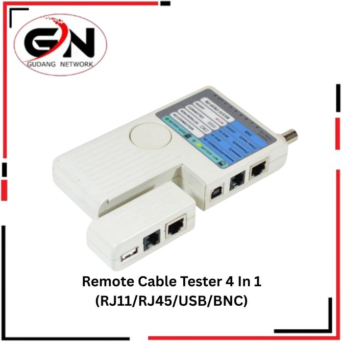 Jual Remote Cable Tester 4 In 1 (RJ11/RJ45/USB/BNC) - Jakarta Pusat ...